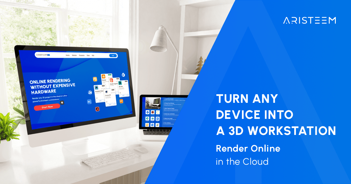 Online Rendering Launch for Blender, 3ds Max & Other 3D Apps